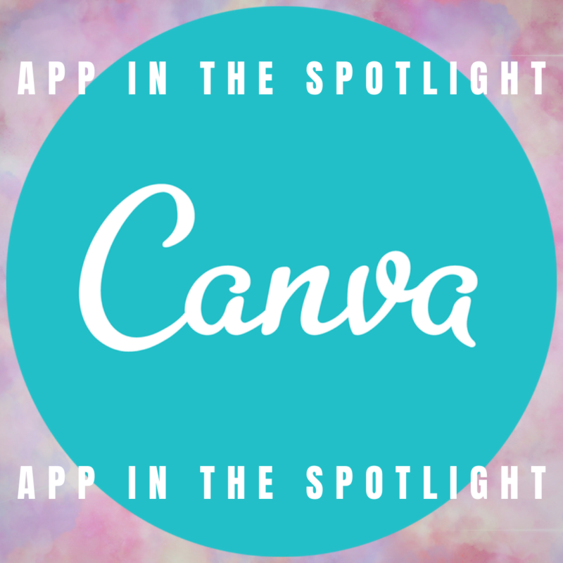 App in the Spotlight - Feature 1 - Canva - Creatively Char